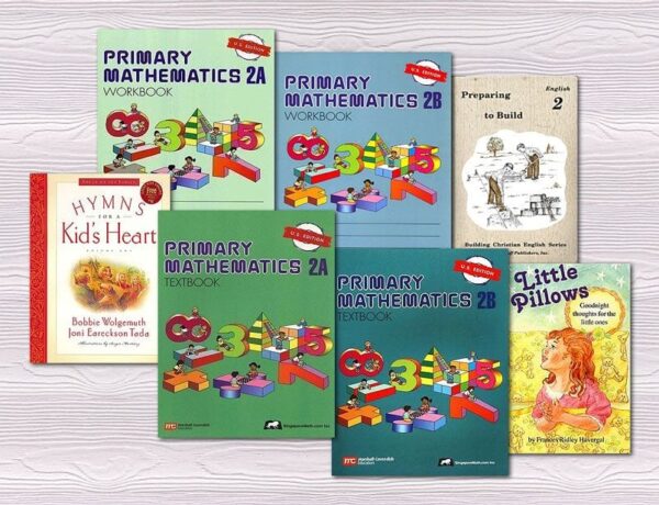 Basic Package with English 2 and Singapore 2A/2B Math - Heart of Dakota ...