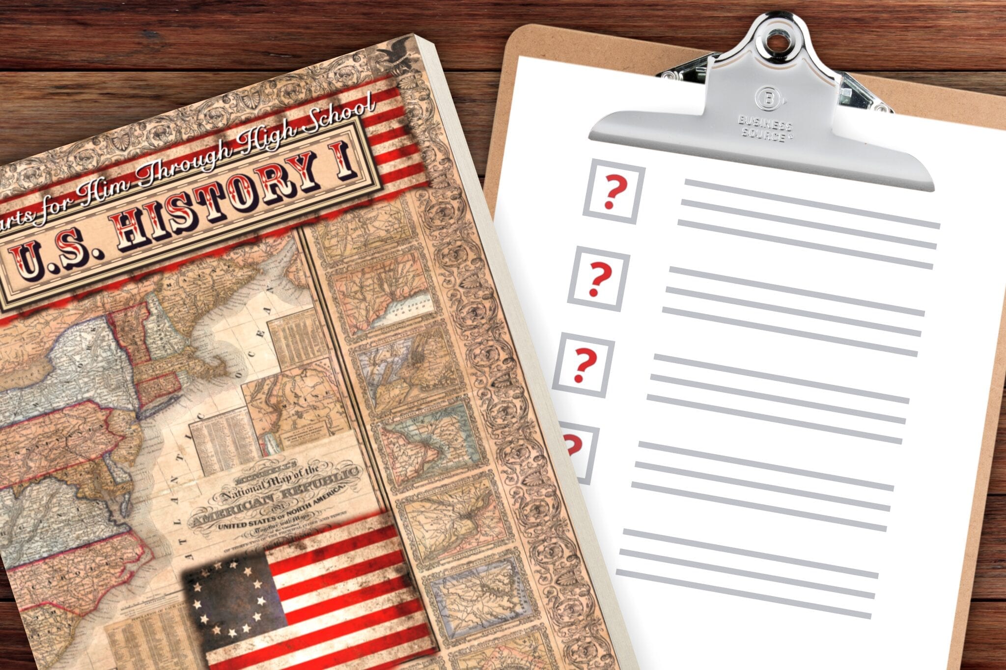 "United States History I" Homeschool Curriculum for ages 15-17