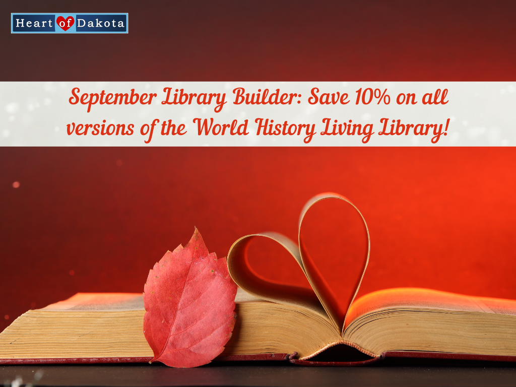 September Library Builder: Save 10% on all versions of the World ...