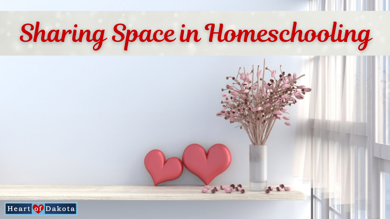 How to successfully share space with each another as you homeschool