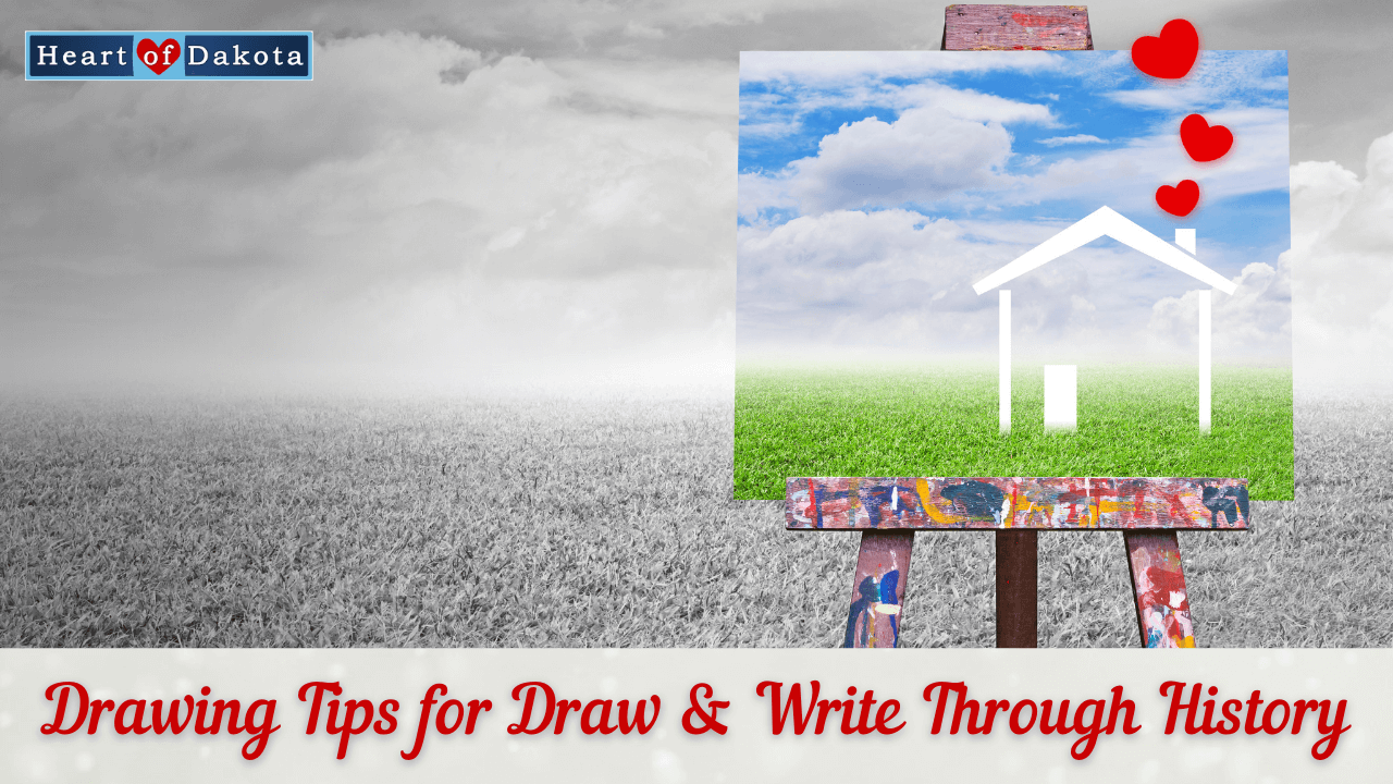 Give children time to develop their Draw and Write Through History skills!