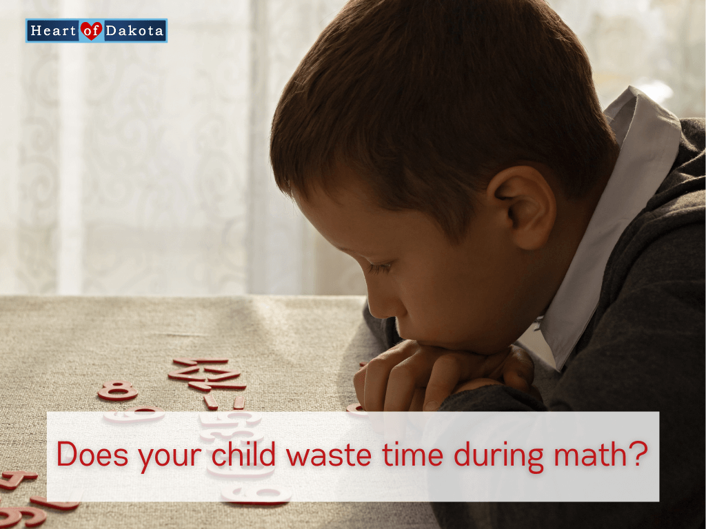 Does your child waste time during math?