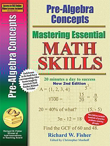Mastering Essential Math Skills Pre-Algebra