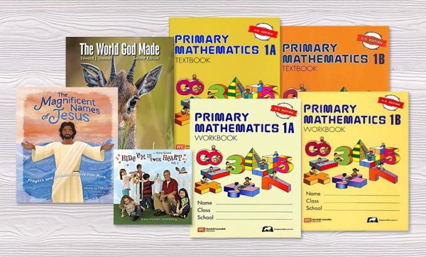 Level 1 Basic Package with Singapore Math - Heart of Dakota Christian ...