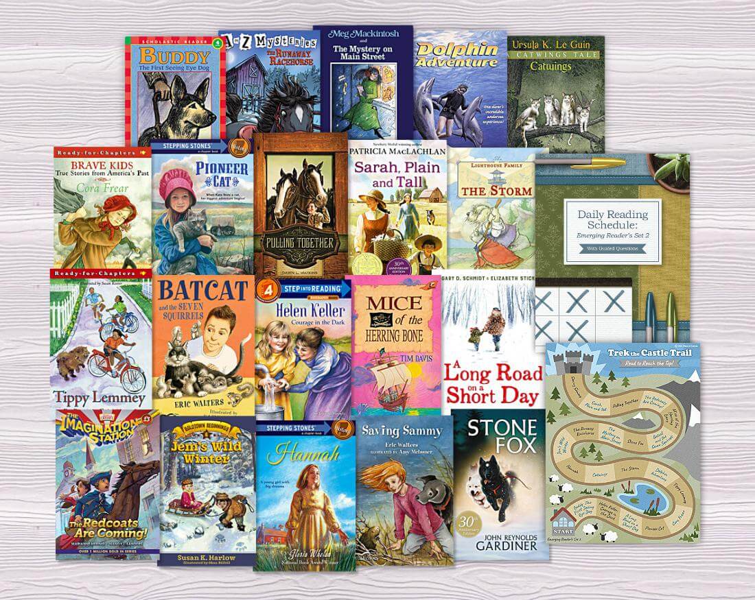 Emerging Reader’s Set 2 - Heart of Dakota Christian Homeschool Curriculum