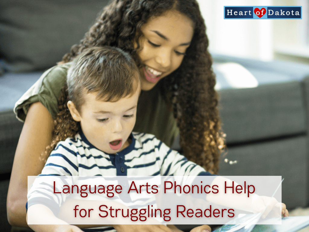 Language Arts Phonics Help for Struggling Readers
